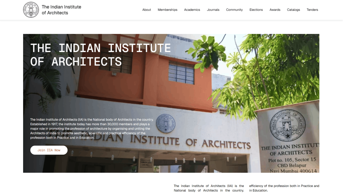 Publications - The Indian Institute of Architects (IIA)